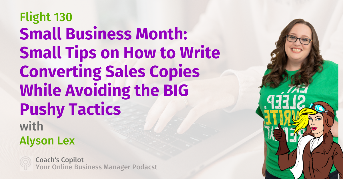 Small Business Month: Small Tips on How to Write Converting Sales ...